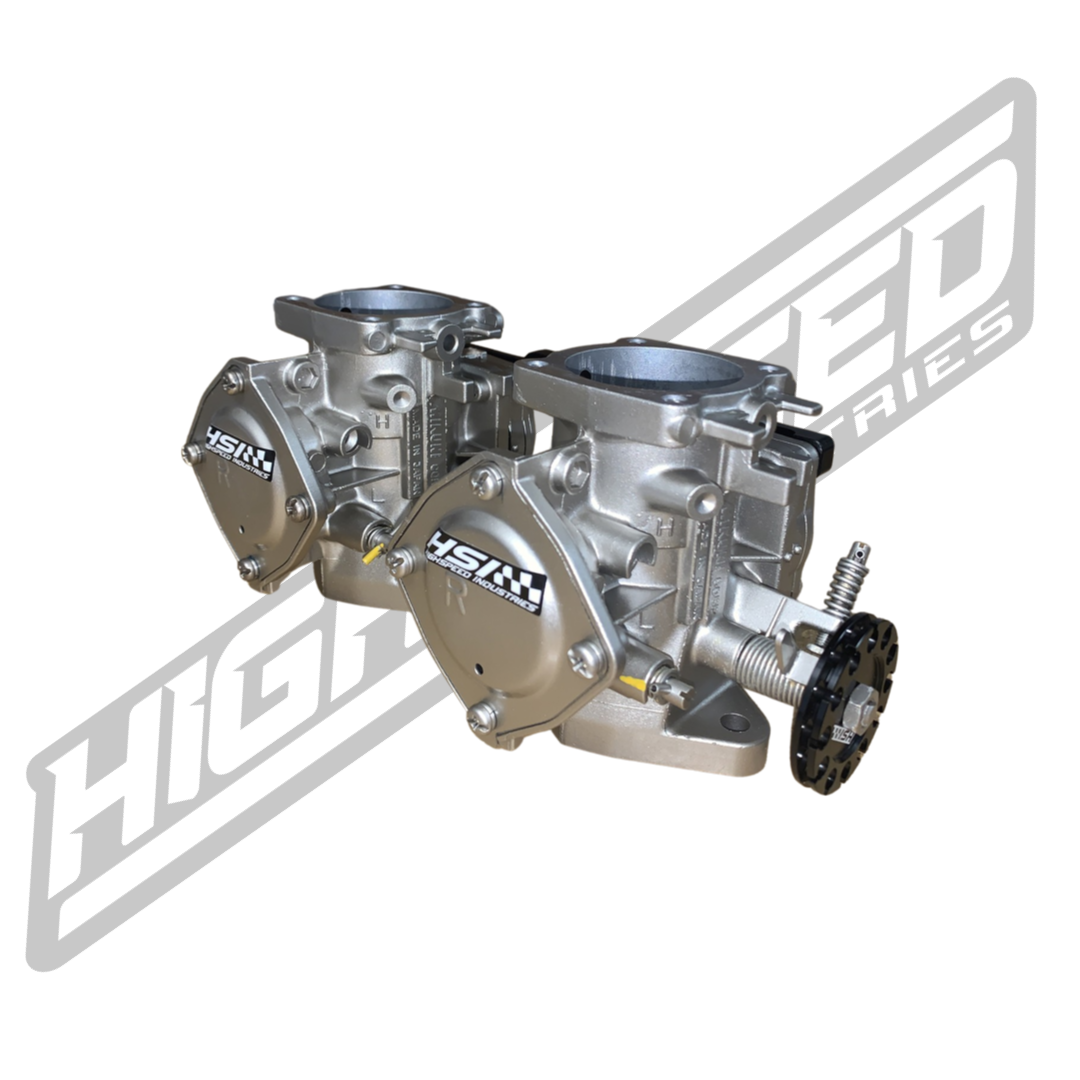 H.S.I. Dual 46mm Performance Carb Setup – High Speed Industries