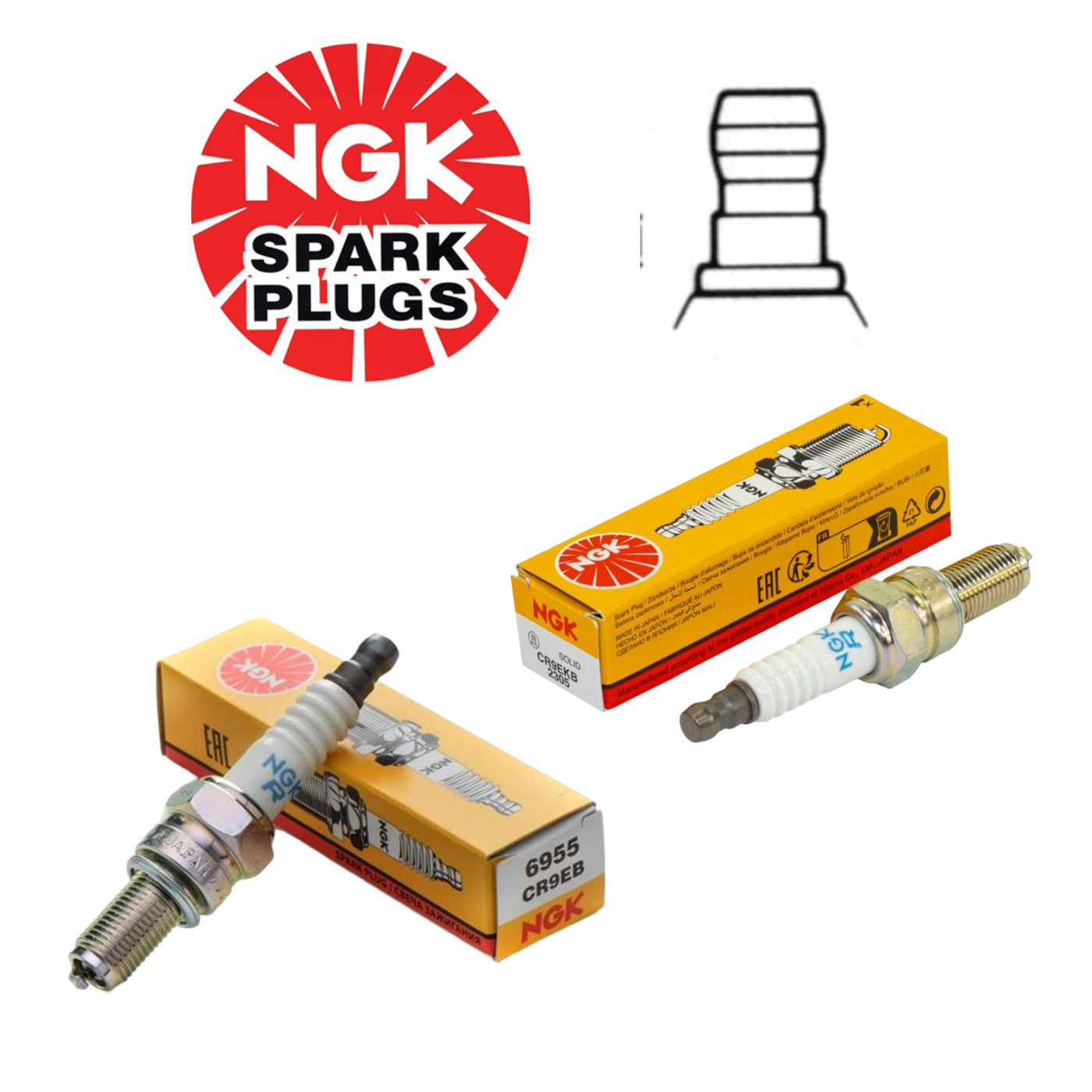 NGK Spark Plugs 4-Stroke – High Speed Industries