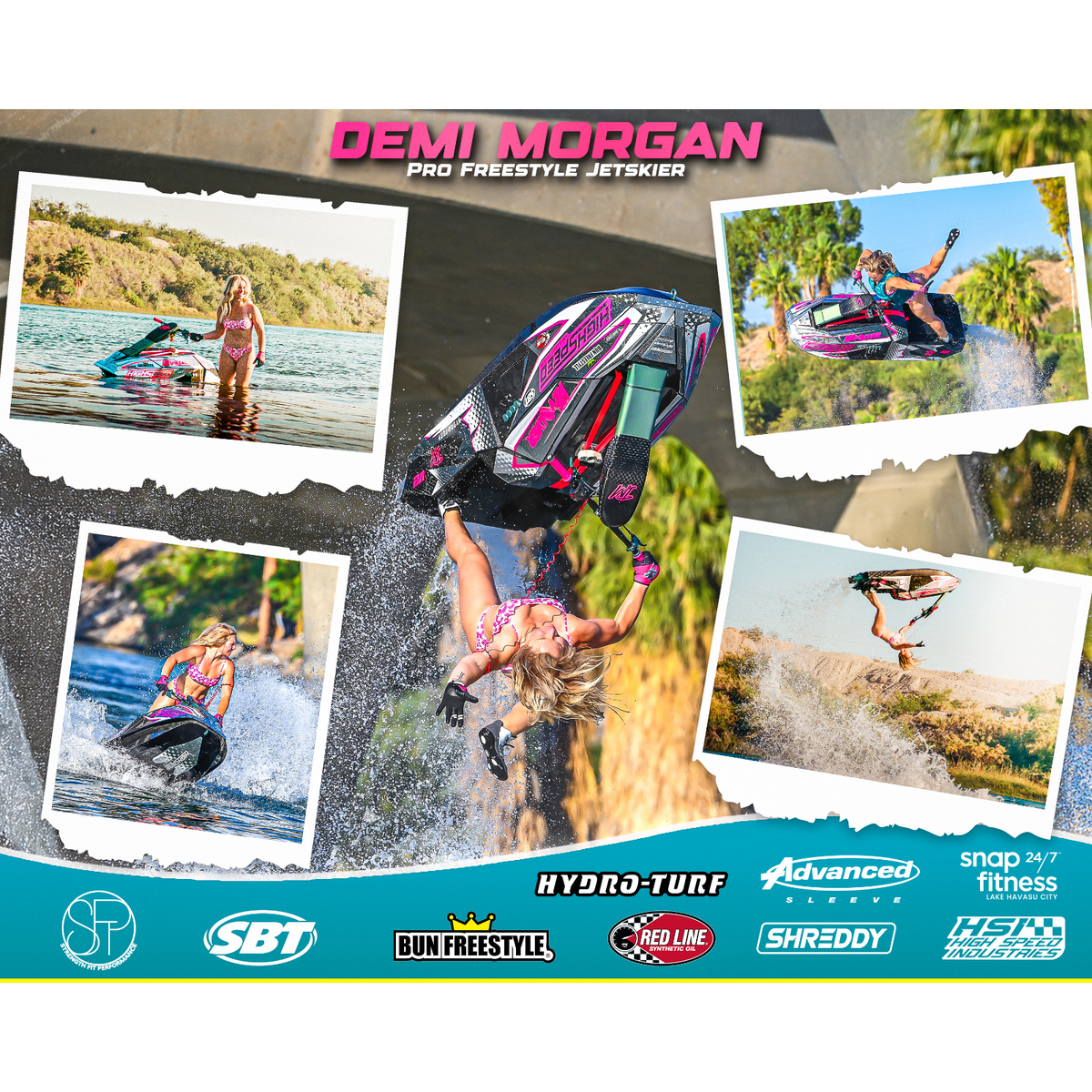 Demi Freestyle Rider Poster(s) – High Speed Industries