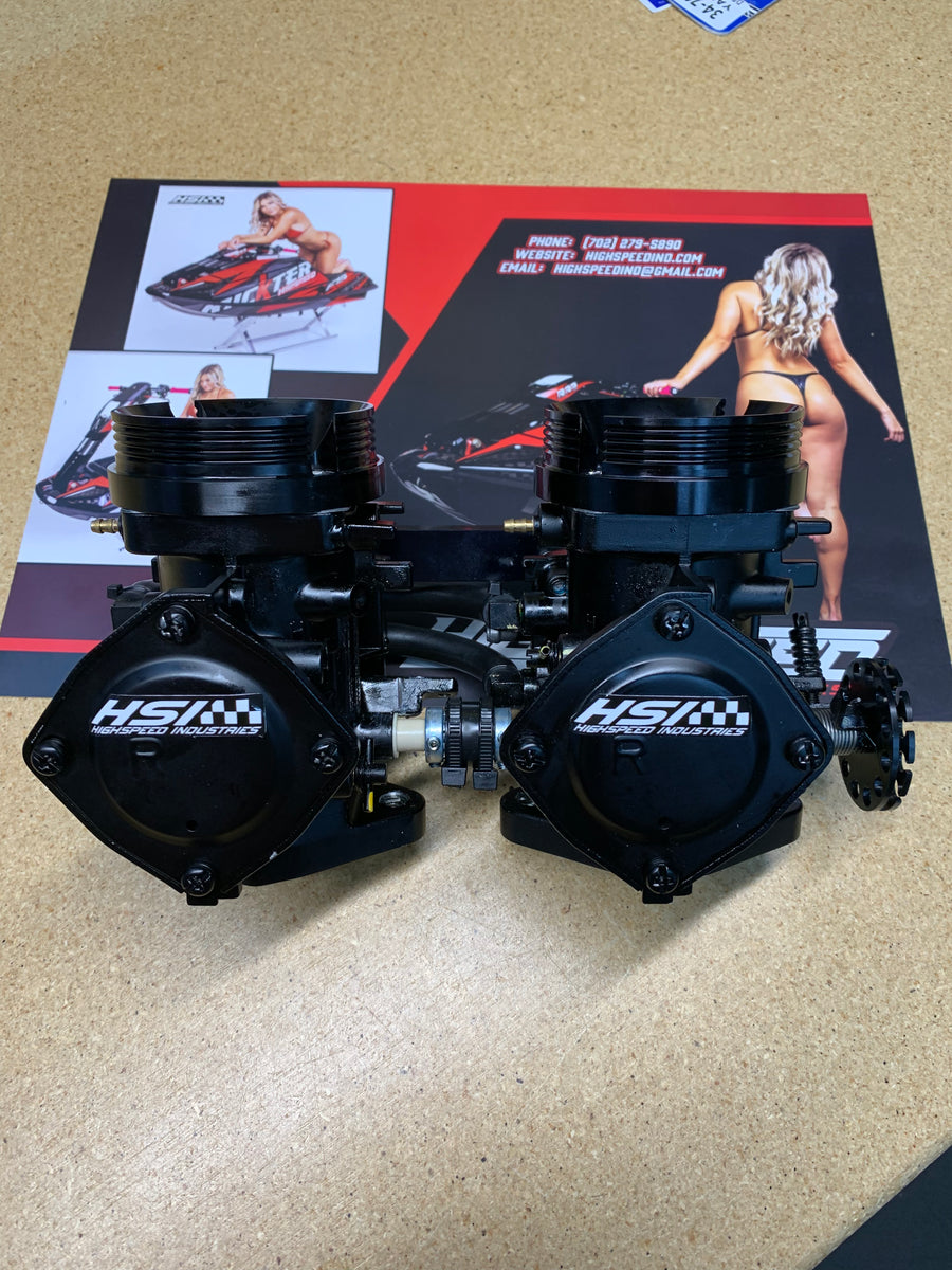 H.S.I. Low 44mm & 46mm Air Filter Adapters – High Speed Industries